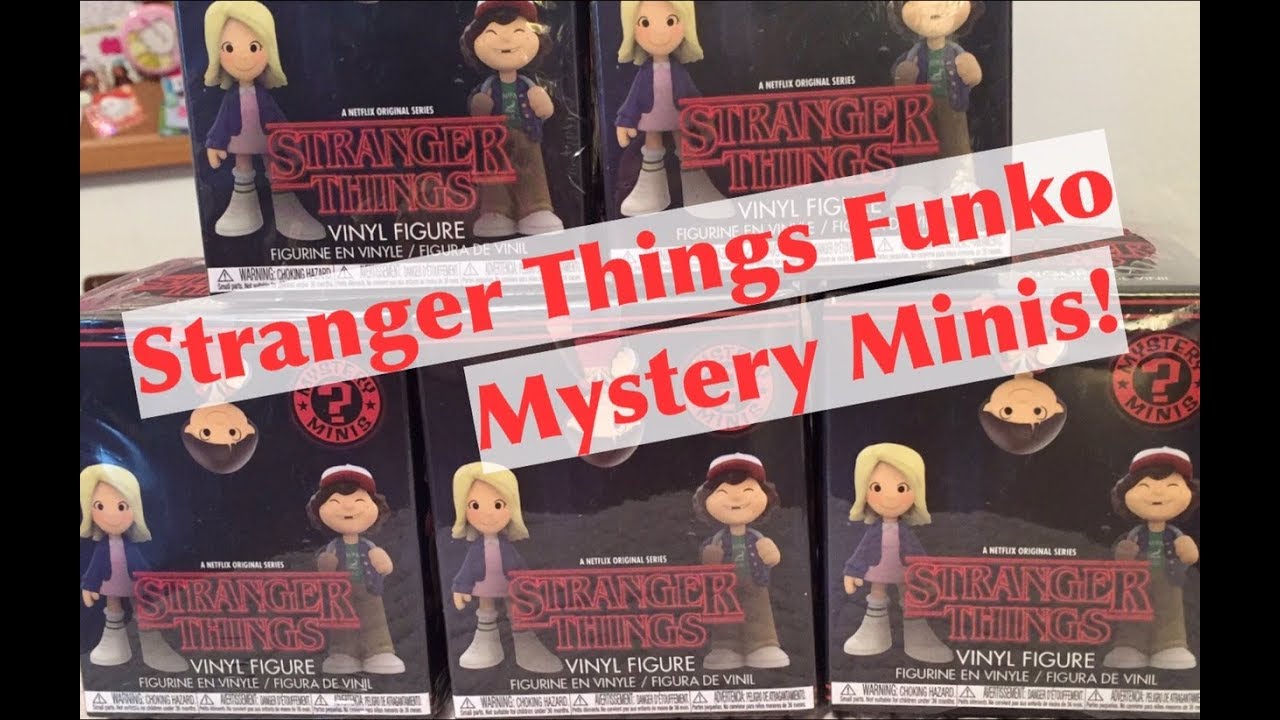 Opening Our First STRANGER THINGS Funko Mystery Minis Blind Box Toys ...