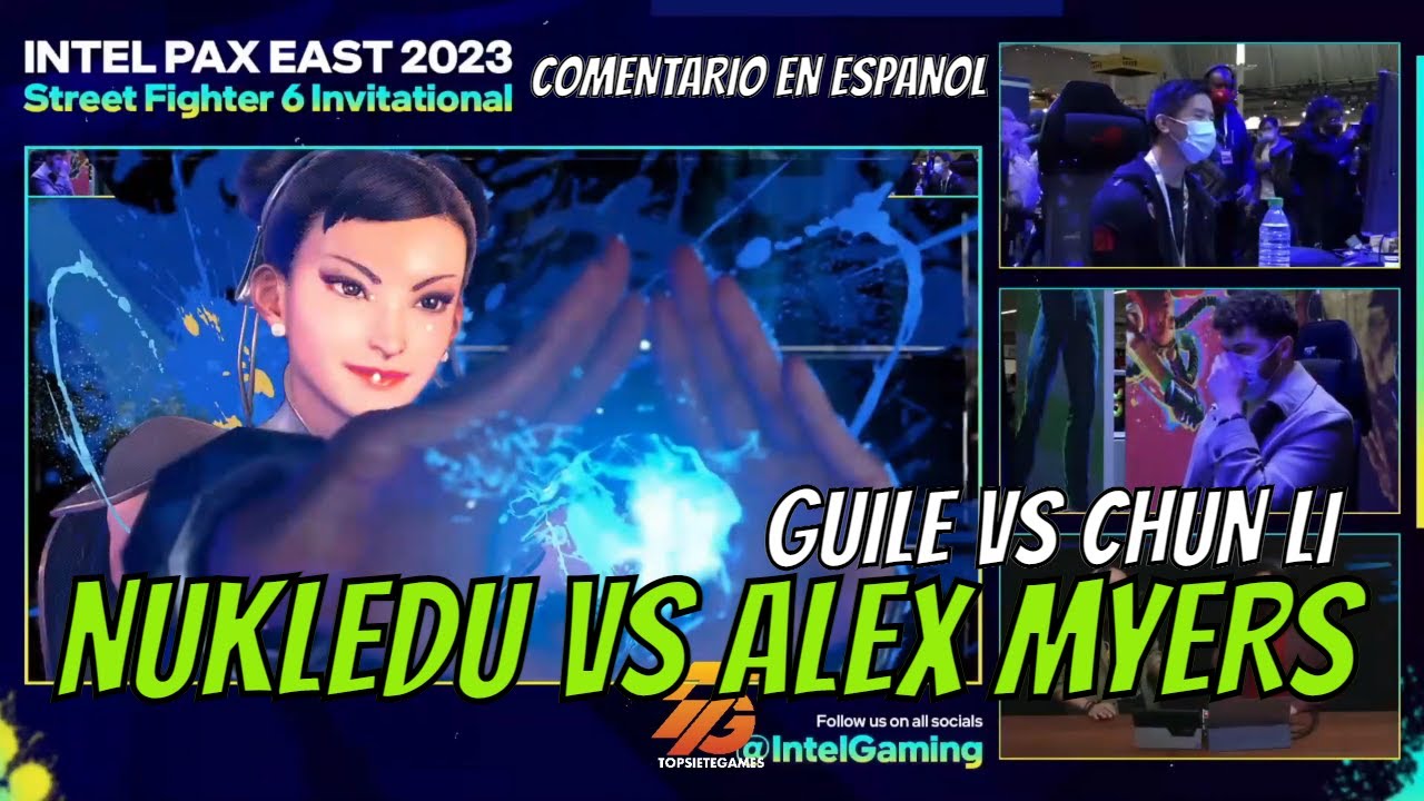 SF6 GUILE VS CHUN LI - NUKLEDU VS ALEX MYERS - 【Street Fighter 6】【ES ...