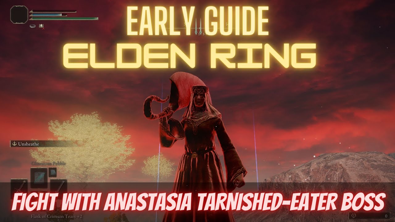 Elden Ring: Anastasia the Tarnished Eater boss fight | Smoldering ...