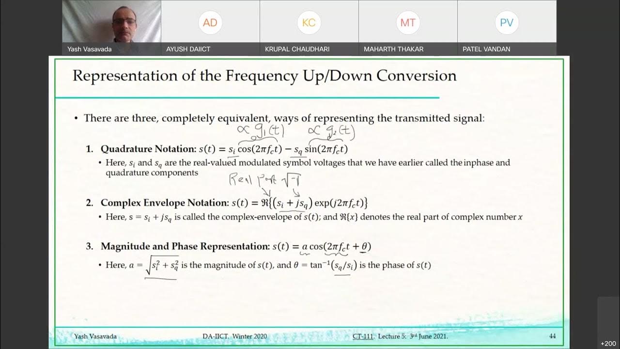 Ct111 2021 Modulation Part 5 Youtube