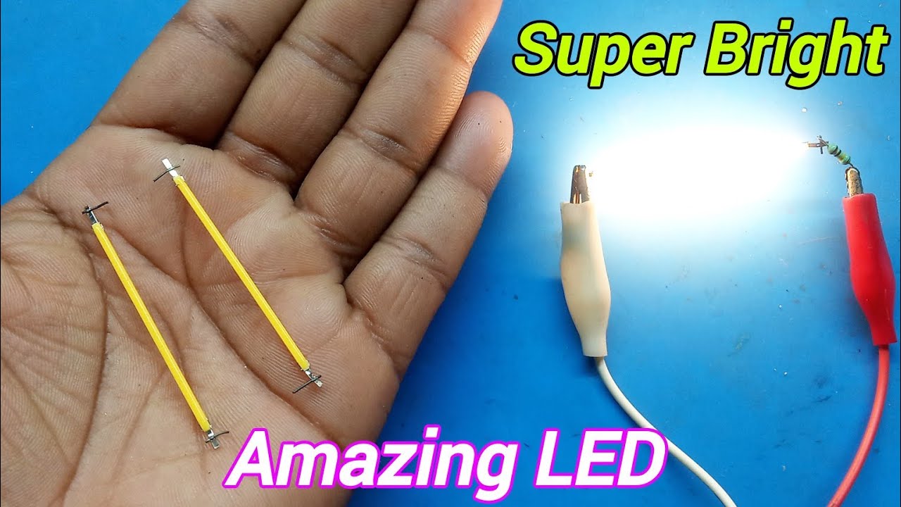 Amazing LED Light || 3.7v Hybrid Led Light @TechnoTopics - YouTube