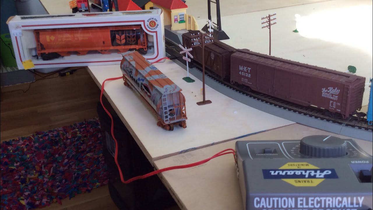 Local train store haul - YouTube