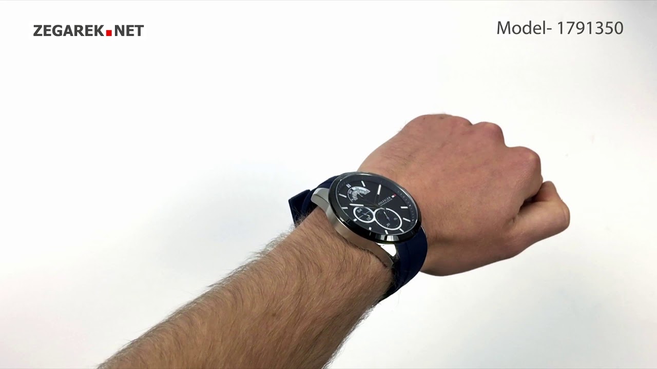 Tommy Hilfiger Męskie 1791350 - Zegarek.net - YouTube