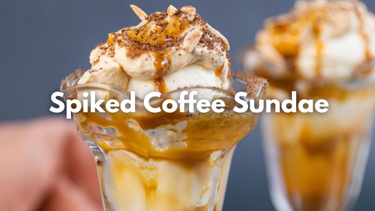 Spiked Coffee Sundae - YouTube