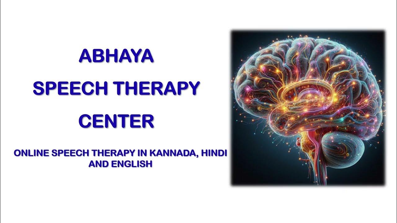 Aphasia speech therapy practice session in Kanada - Abhaya Speech ...