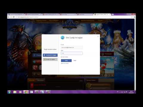 Legend Online Hesap Bağlama