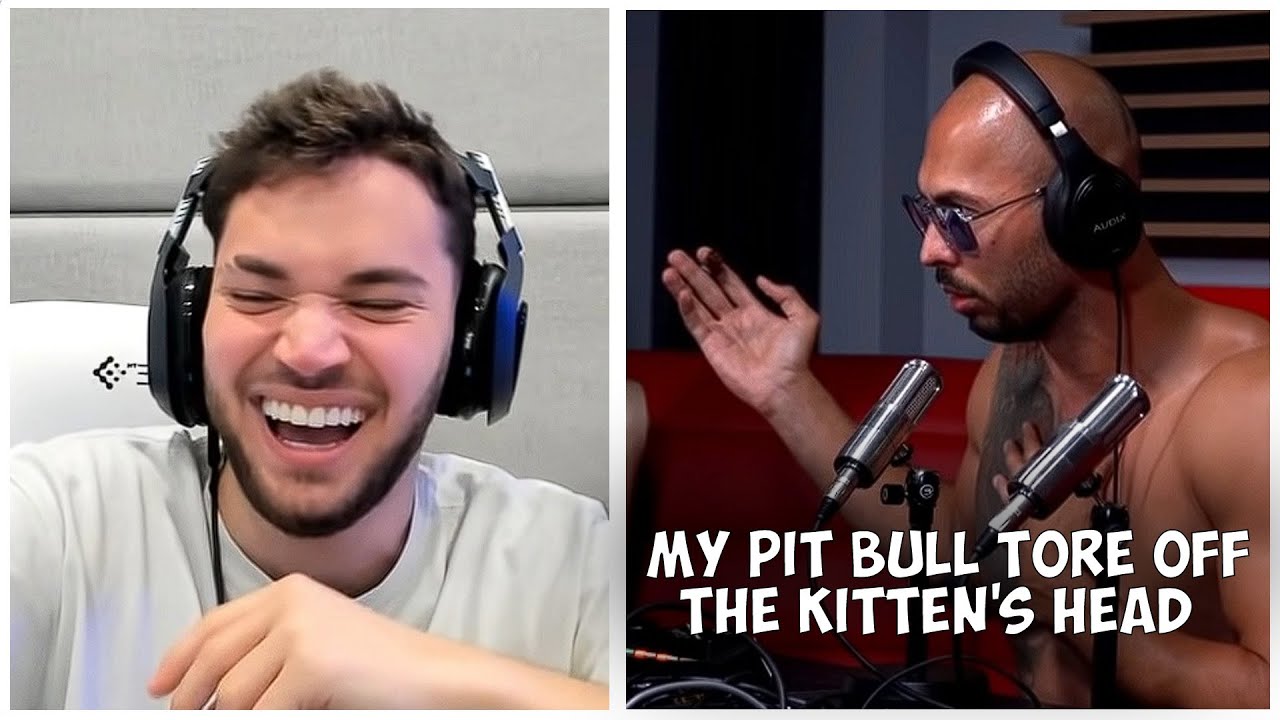 Andrew Tate on how his pit bull tore apart his neighbor's cat (Adin ...