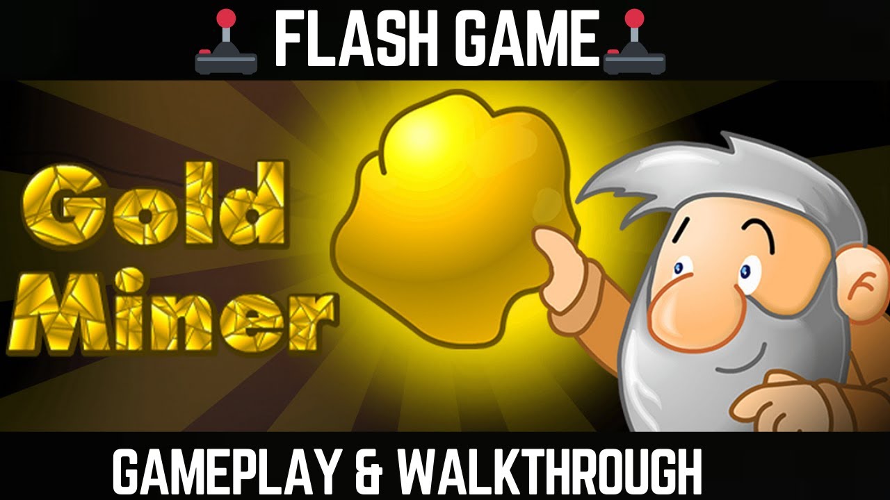 Gold Miner Original (2004) 🕹️ Flash Game - Gameplay - YouTube