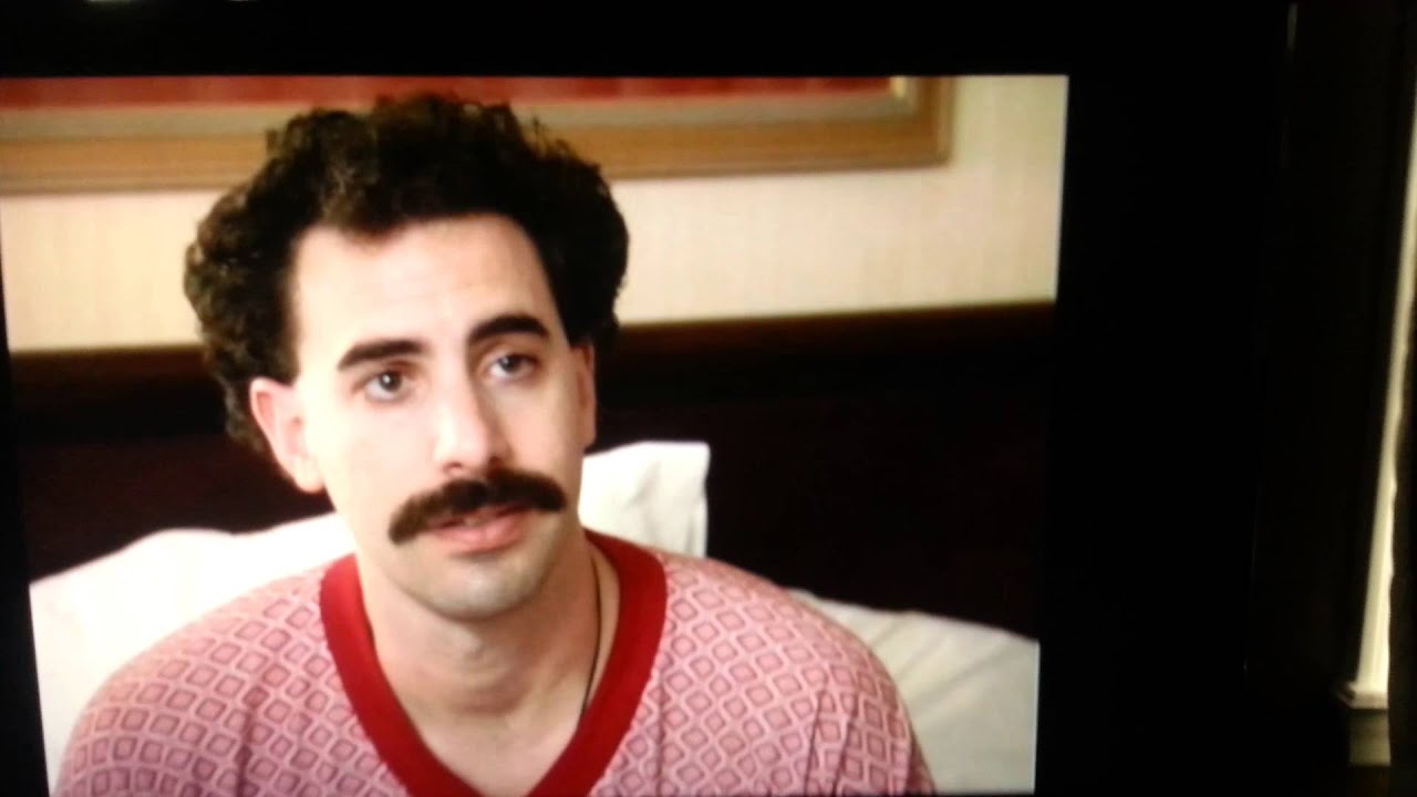 Borat be careful cj, hotel scene - YouTube