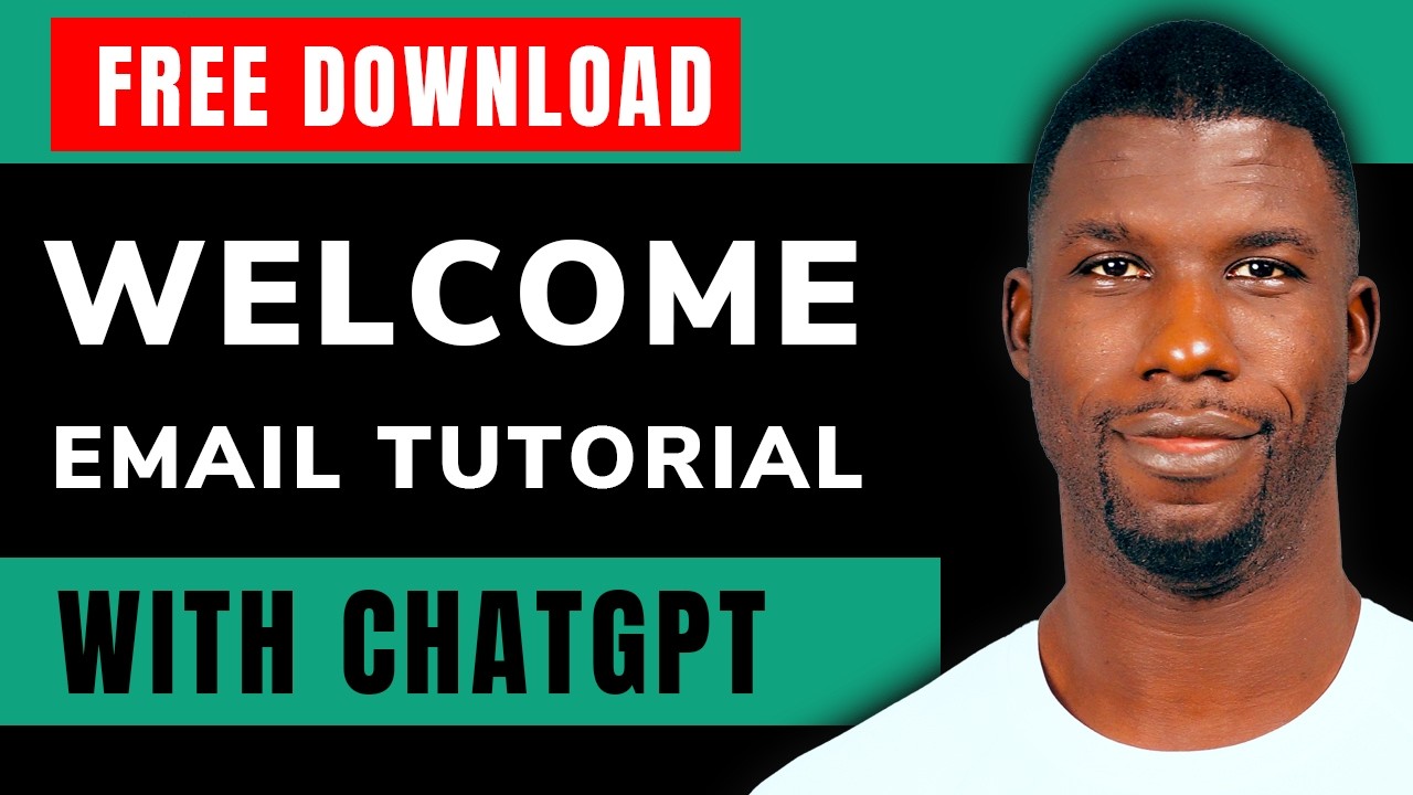 3 Best ChatGPT Prompts For Better Welcome Emails - YouTube