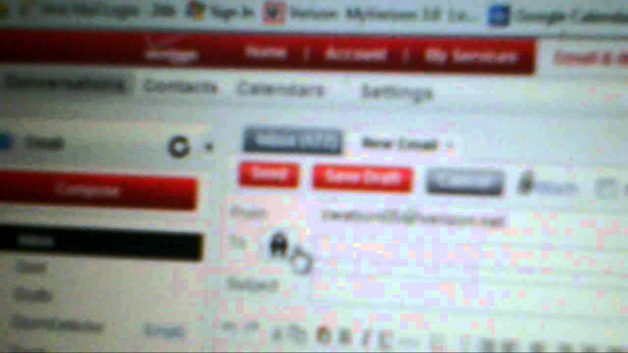 How to Compose an Email with Verizon - YouTube