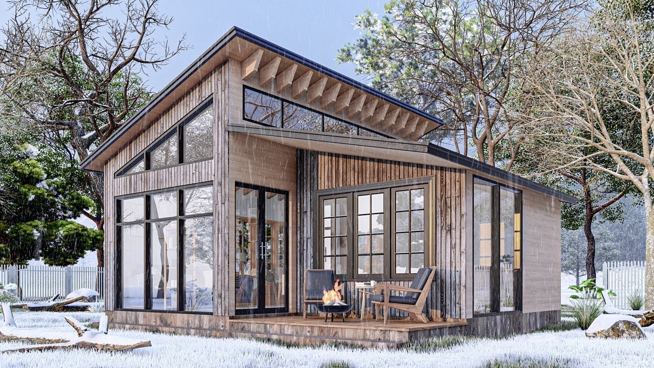 This ( 8x7m )Tiny simple house design will make you love it / Simple ...