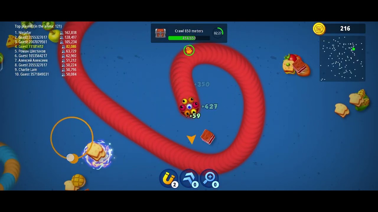 WORMATE ZONE.IO ||BIGGEST SNAKE | Epic Worms Zone Best Gameplay#wormateio #gameplay #gamers # ...