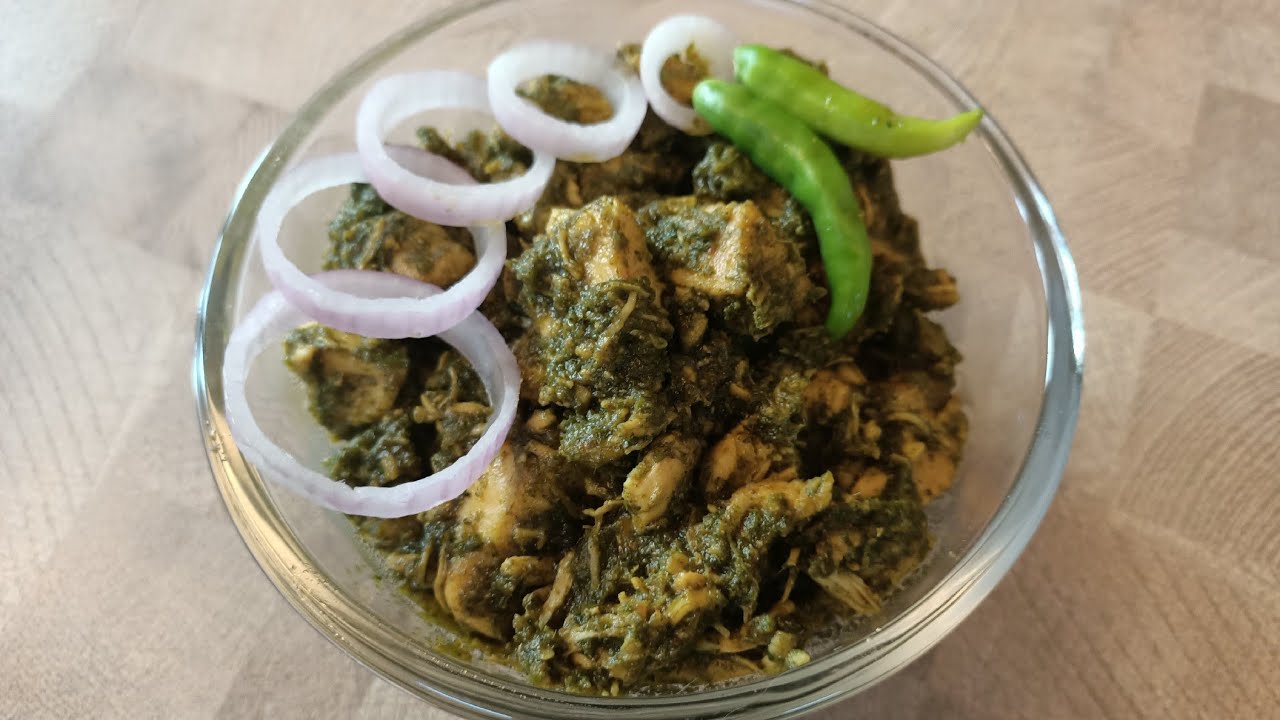 Pudina Chilli chicken recipe || Spicy green chilli chicken || Andhra ...