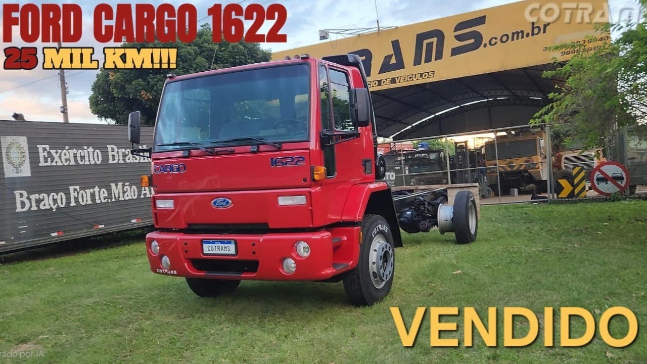 Ford Cargo 1622 2001 ex bombeiro com 25 mil km originais DISPONÍVEL ...