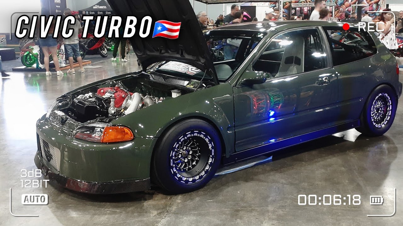 Civic Turbo 1000HP ? en Puerto Rico - YouTube