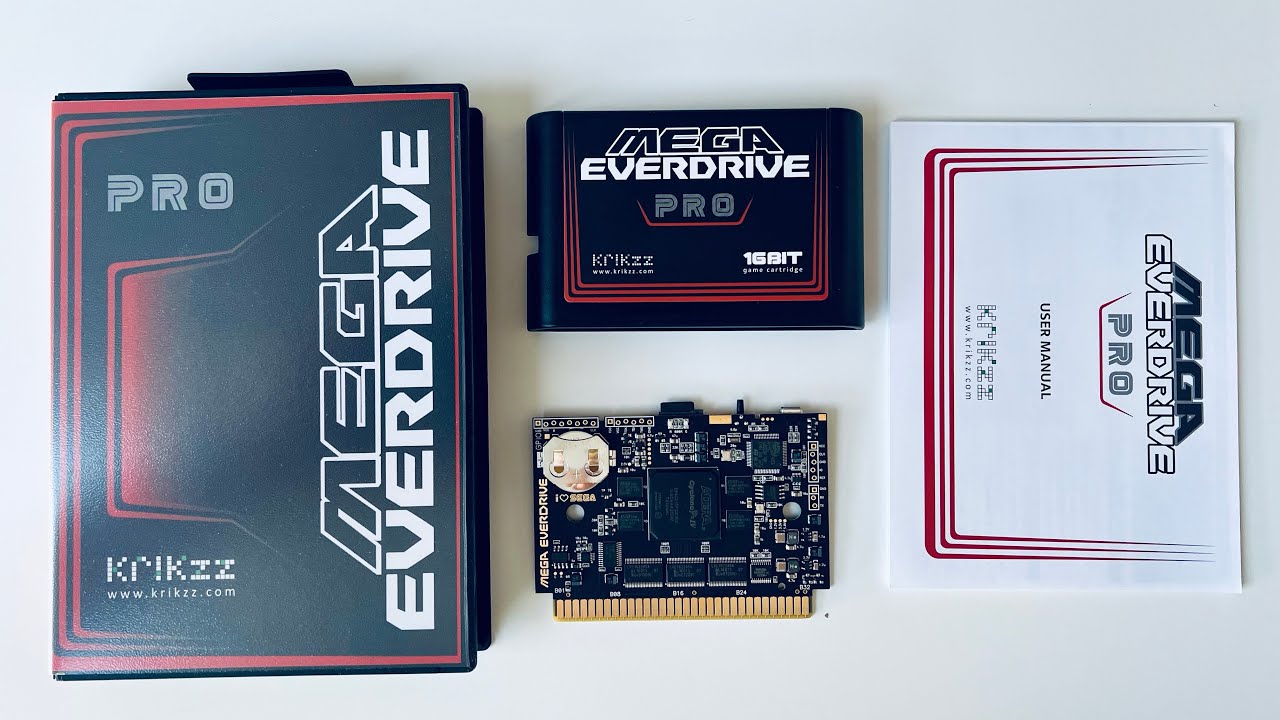 Mega EverDrive PRO by Krikzz - YouTube