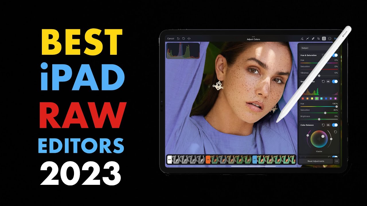 TOP IPAD RAW EDITORS (2023) - YouTube