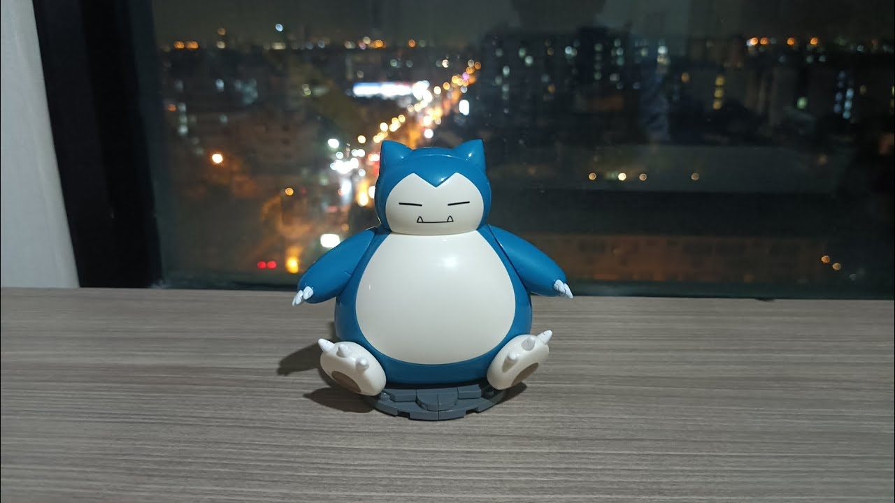 snorlax (kabigon) บล๊อคตัวต่อ คาบิกอน - YouTube