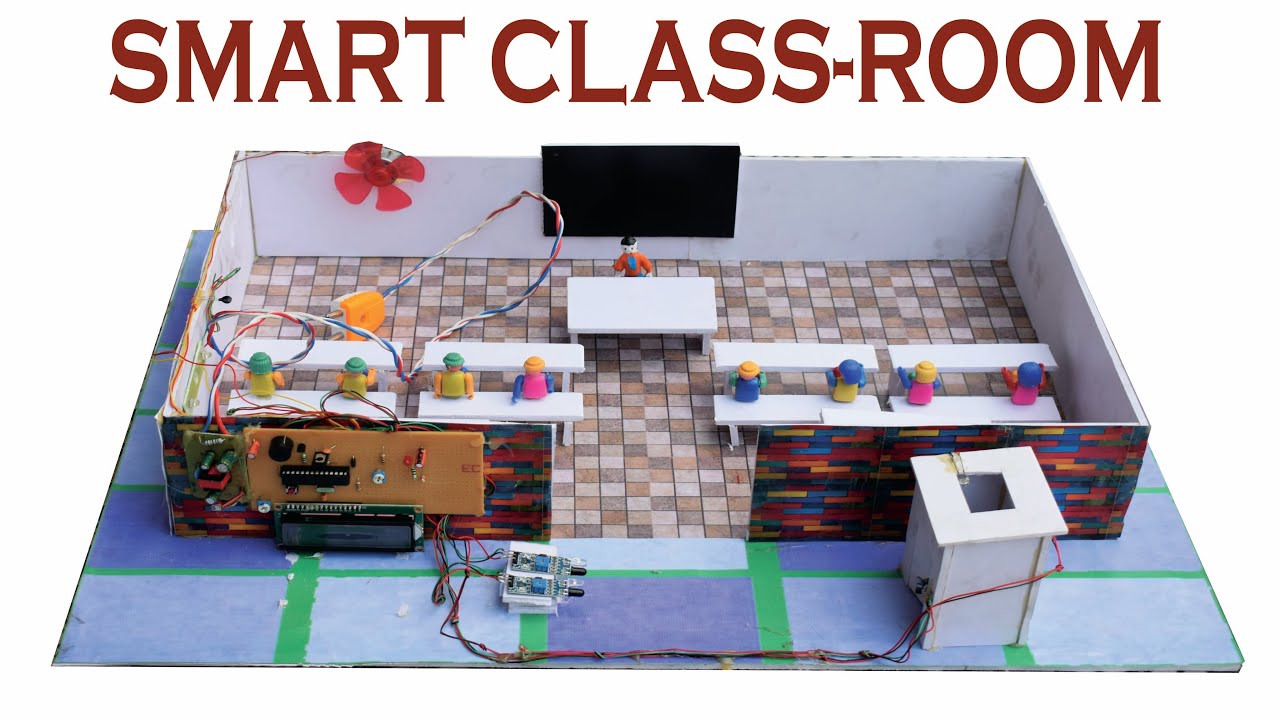 Smart classroom project for a smart school using Arduino ! Digital ...