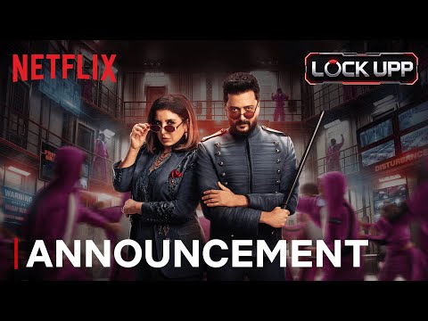 Lock Upp | Host Announcement | Farah Khan, Riteish Deshmukh | Netflix India