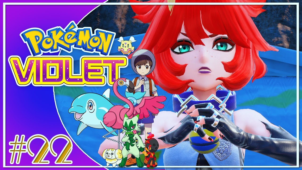 Pokemon Violet - (Part 22) - vs. Team Star Boss Mela - YouTube