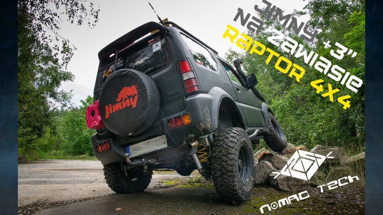 Terenowe testy Suzuki Jimny na 3 calach od Raptor 4x4! - YouTube