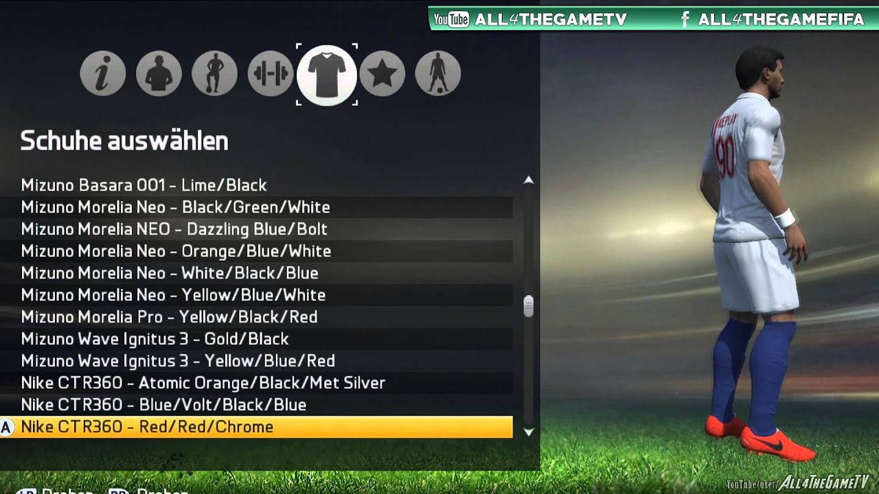 FIFA 15 Moddingway boots - Adidas F50 Adizero, Hypervenom, Nike ...