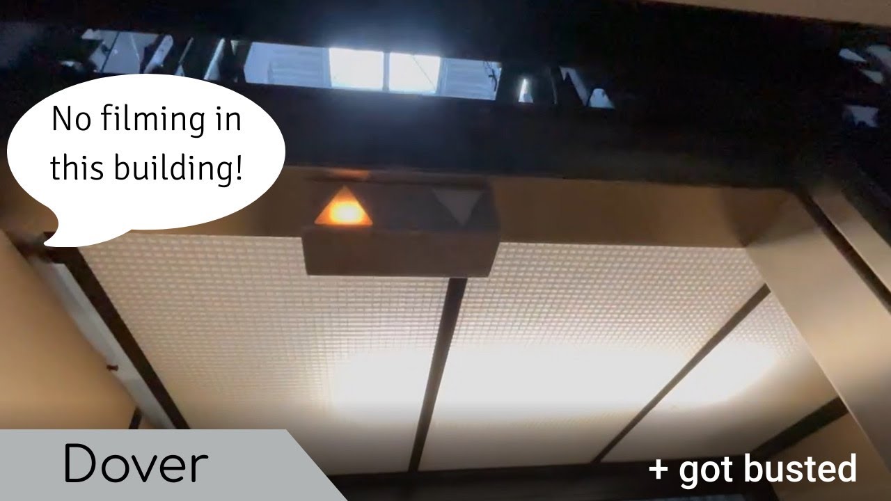 BUSTED while filming an older Dover hydraulic elevator. - YouTube