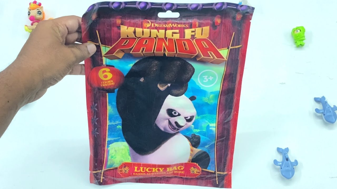 Kung Fu Panda Surprise Lucky Bag Unboxing and Review - YouTube