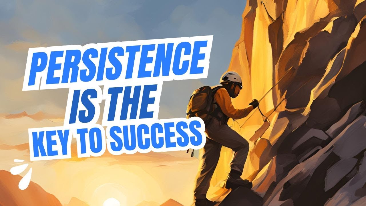 Persistence is the bridge between where you are and where you want to ...