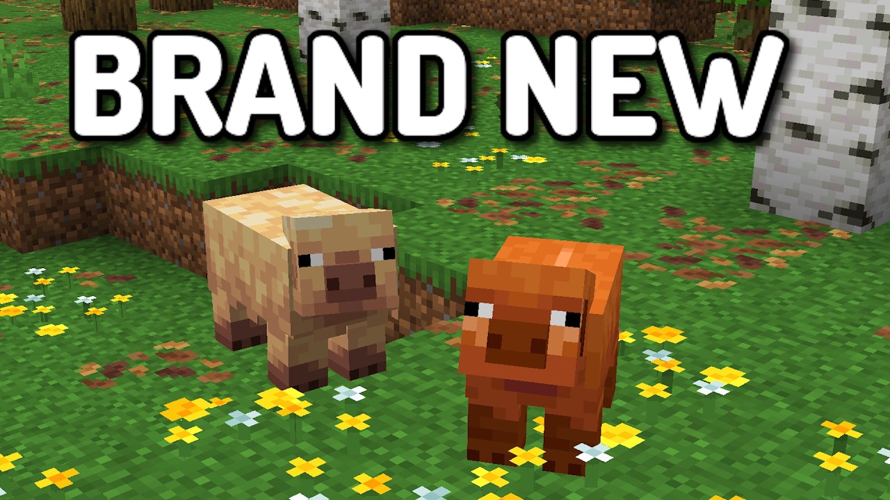 Minecraft's BRAND NEW UPDATE is AMAZING - YouTube