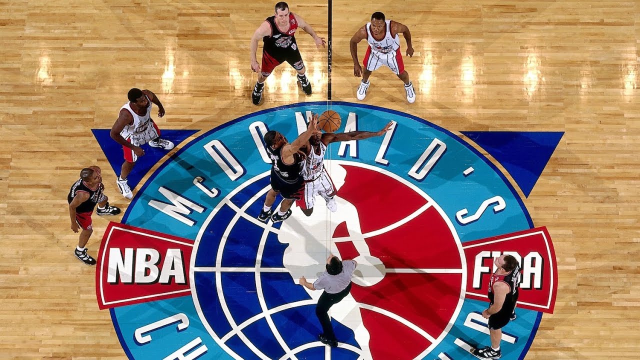 NBA on NBC Promo | Houston Rockets @ 1995 McDonald’s Championship - YouTube