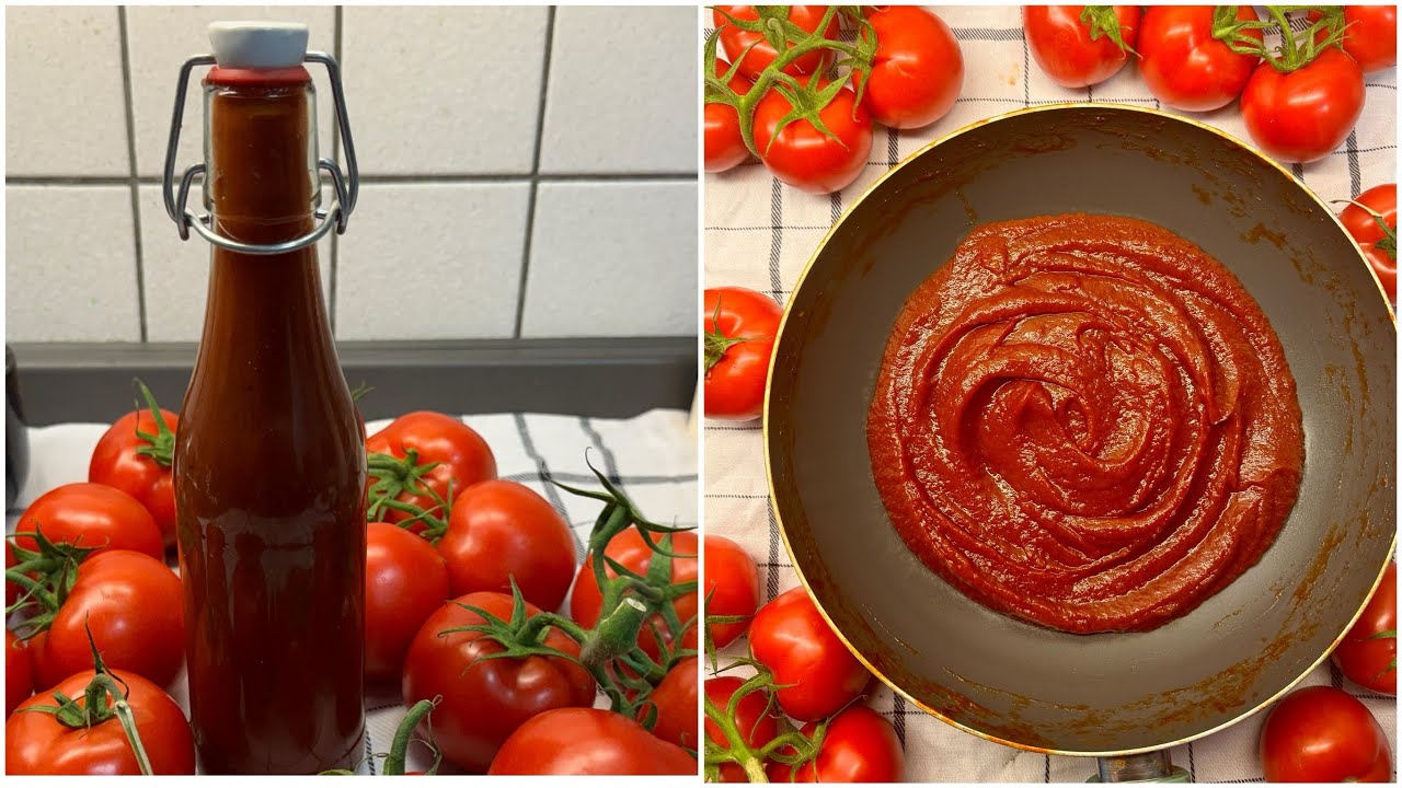 How to make perfect Tomato ketchup at home | Quick easy and delicious ...