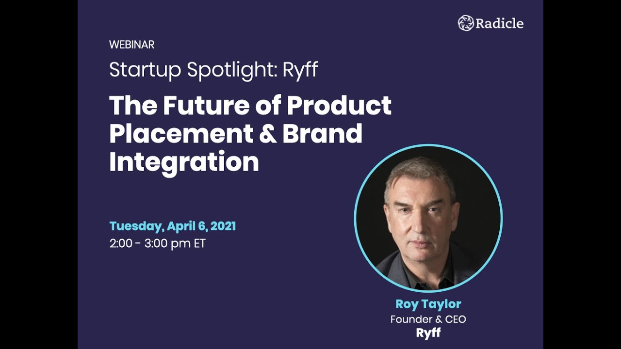 Startup Spotlight: Ryff & The Future of Brand Integration and Product ...