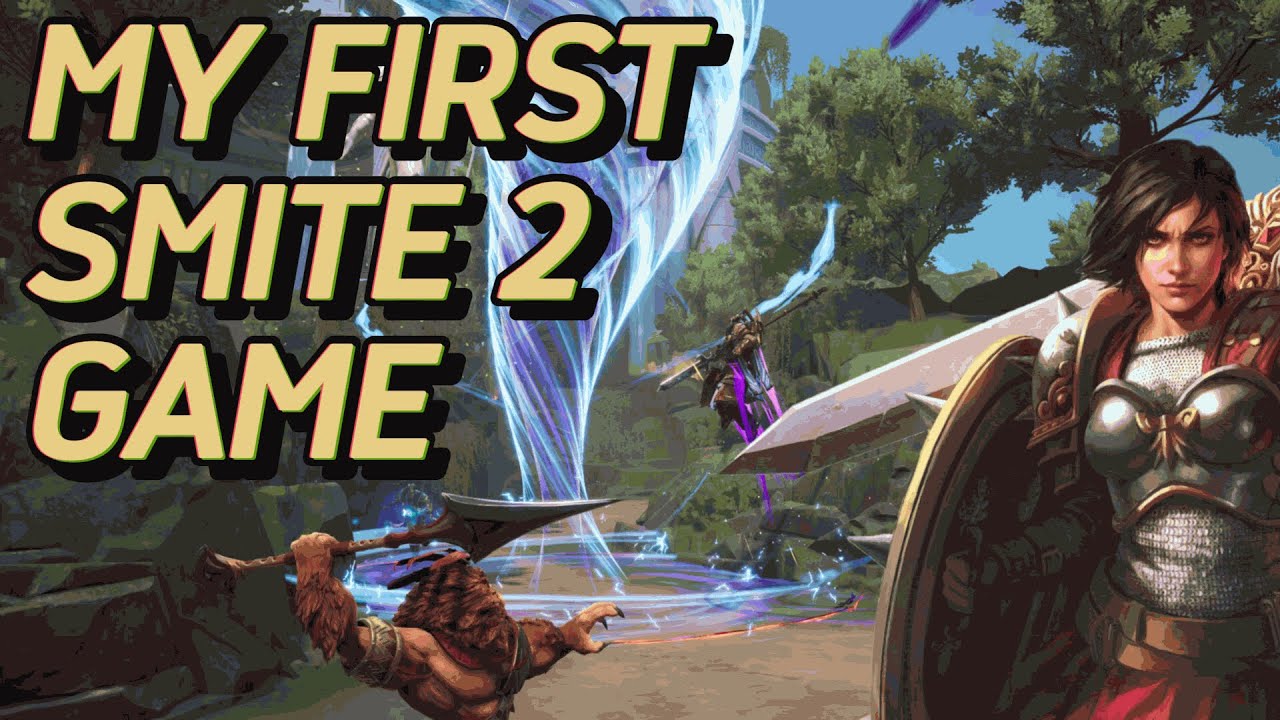My First Smite 2 Alpha Game - YouTube
