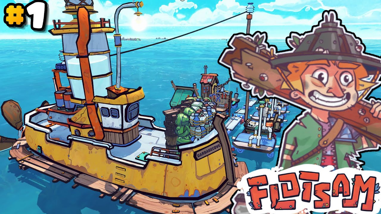 Flotsam Gameplay - NEW EEL-ELECTRICITY UPDATE - EP 1 - YouTube