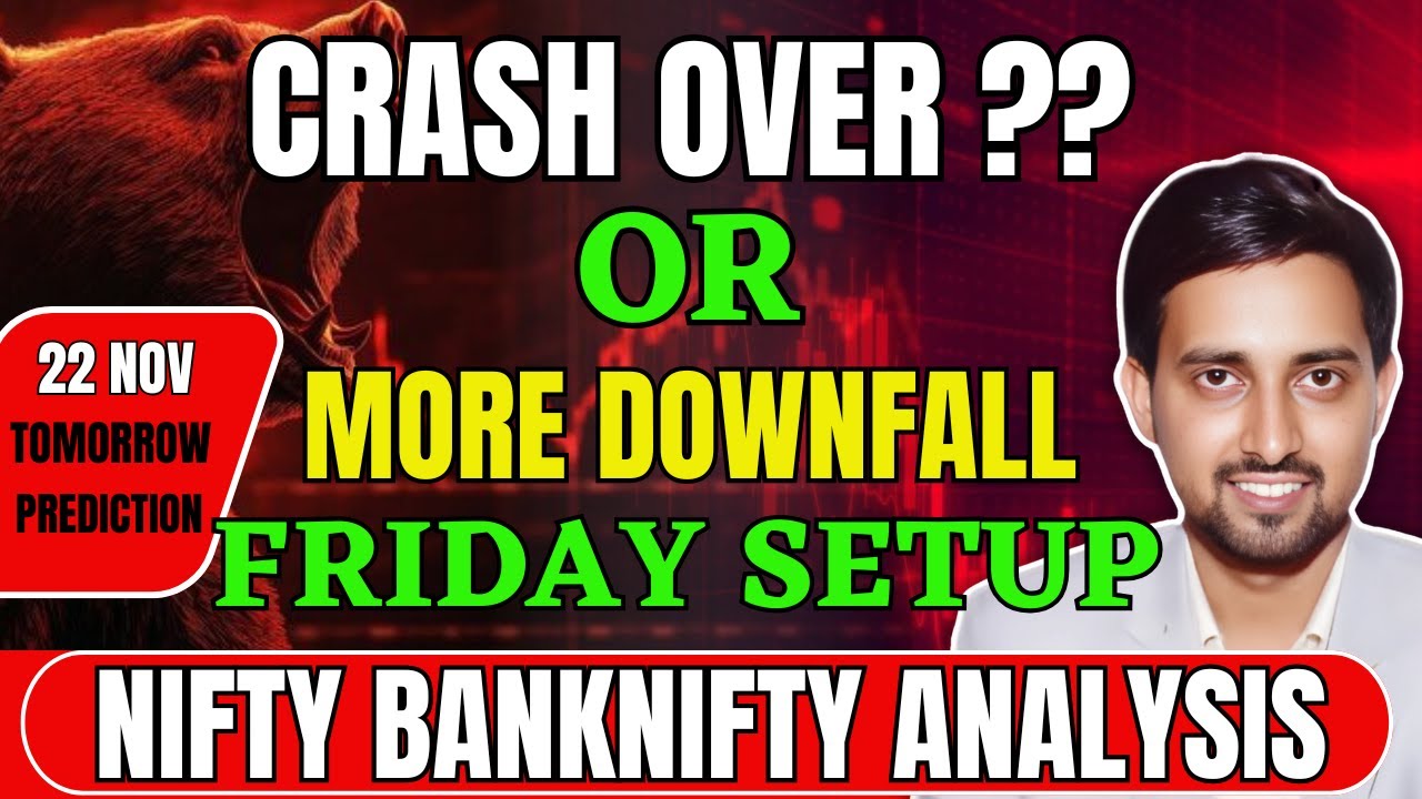 Nifty & Bank Nifty Tomorrow Prediction 22 Nov | Nifty and Bank nifty targets | Options Guide ...