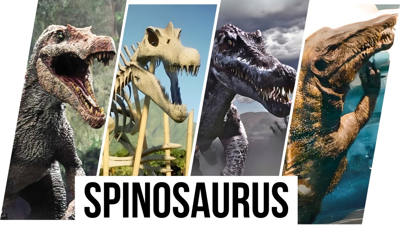 Spinosaurus Evolution (1993-2025) | Jurassic World Rebirth - YouTube