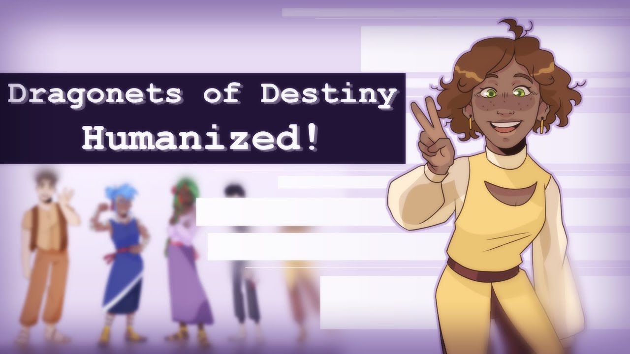 Dragonets of Destiny Humanized Speedpaint (Wings of Fire) - YouTube