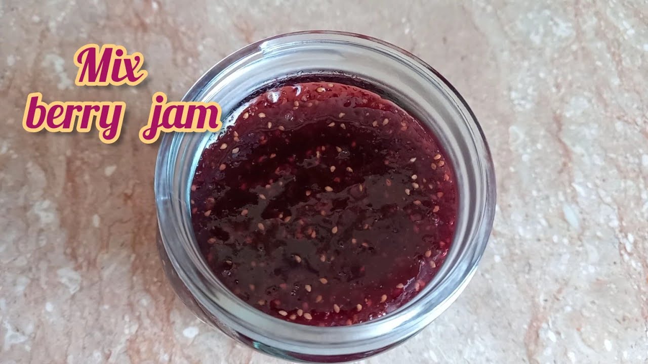 How to make mixed berry jam | only 3 ingredients Mixed berries jam recipe without pectin - YouTube