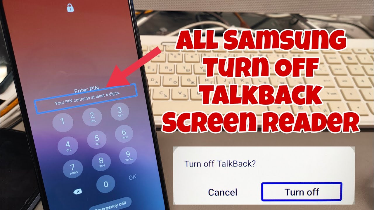 All Samsung, How to Turn Off Voice Assistant | TalkBack - YouTube