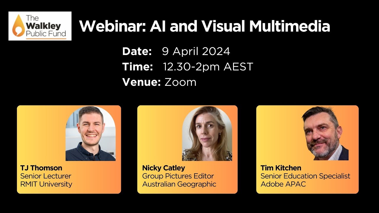 Webinar Recording: AI and Visual Multimedia - YouTube