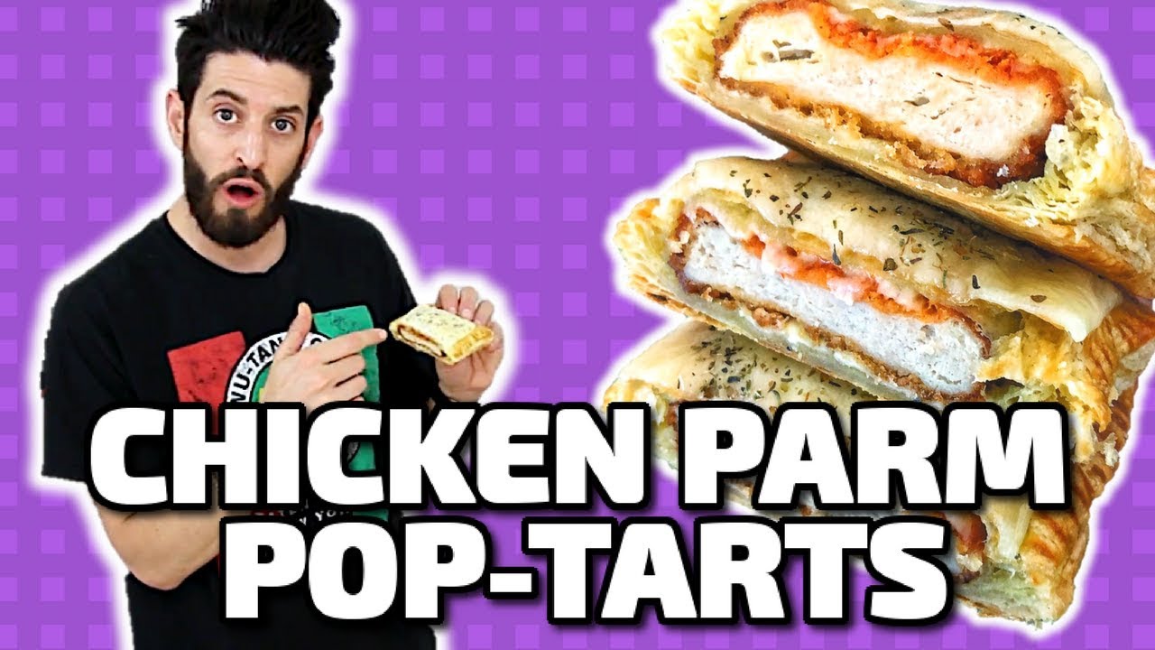 CHICKEN PARM POP TARTS!!! - YouTube