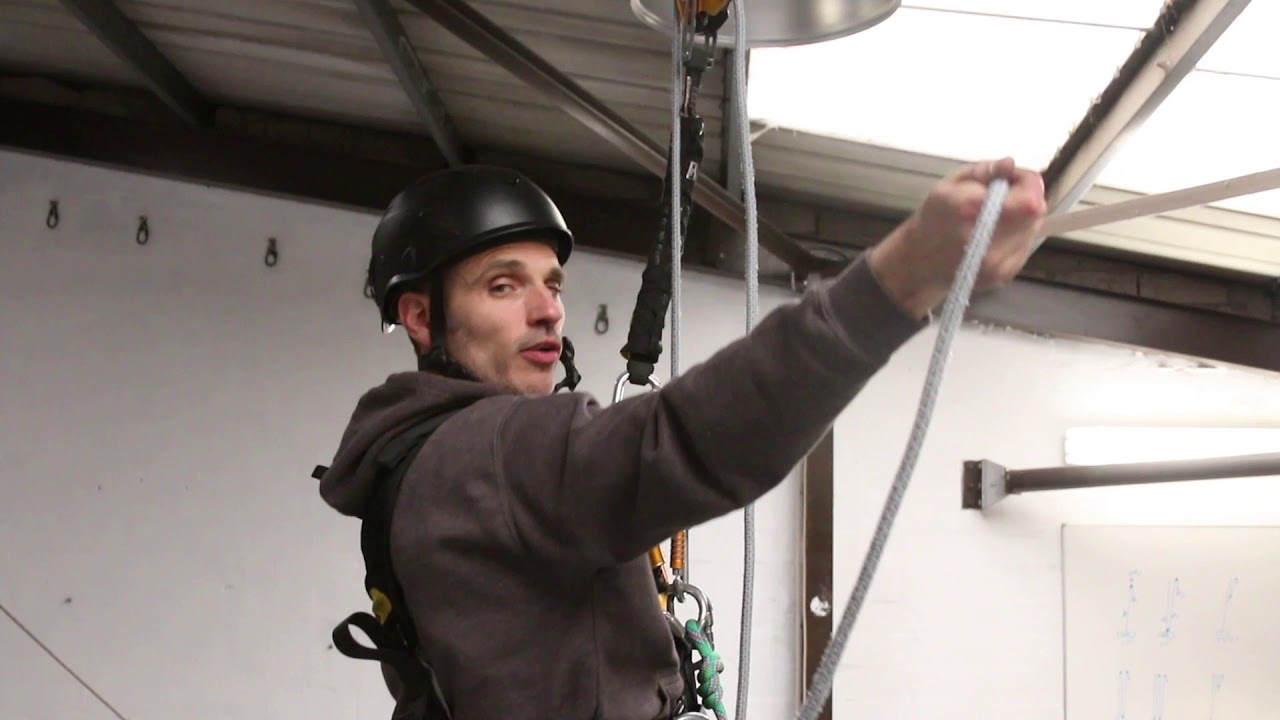 Rescue through a small re-anchor, Level 2 - YouTube