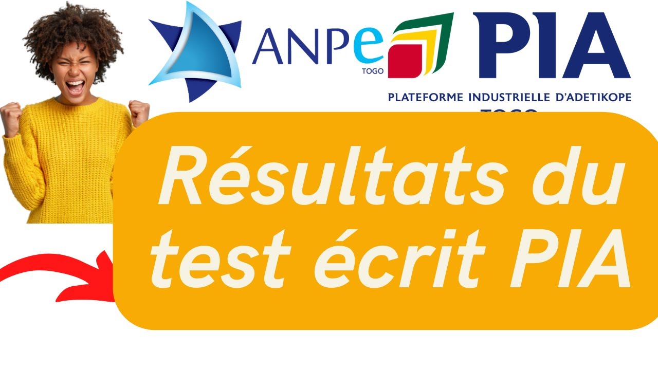 Résultats du test écrit PIA 2023 - YouTube
