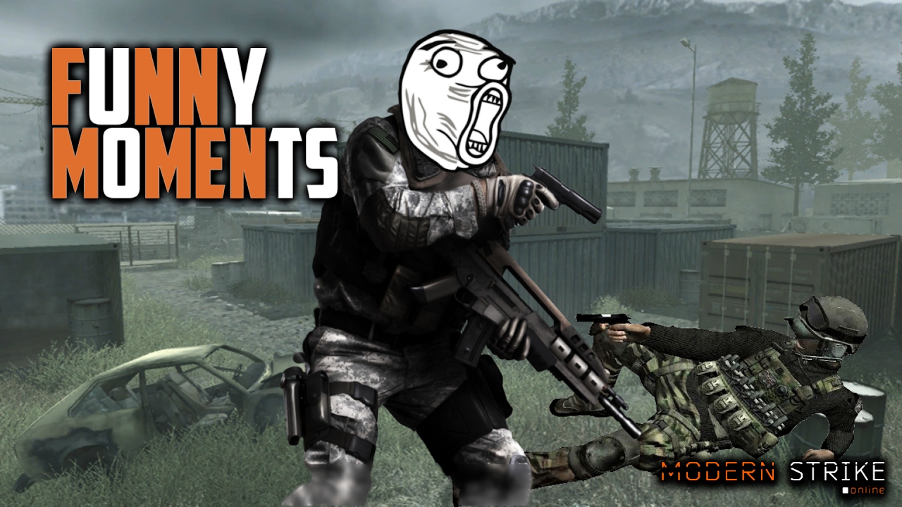 BEST FUNNY MOMENTS EVER!!! (Modern Strike - Funny Moments) - YouTube