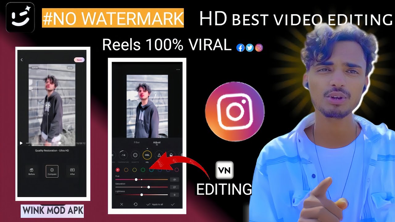 WINK Editing HD Collection BN App Background HD Editing || - YouTube
