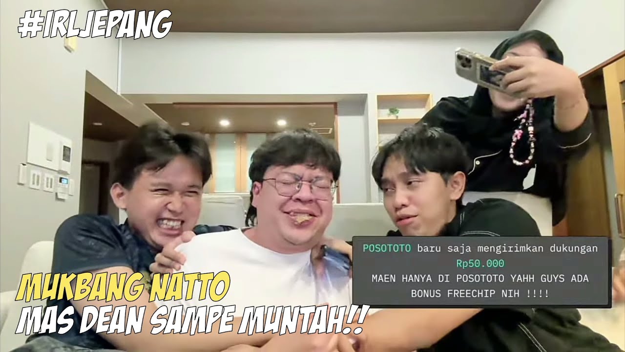 MAS DEAN AMA JAMBU MUNTAH!!?? - IRL JEPANG DEANKT - YouTube