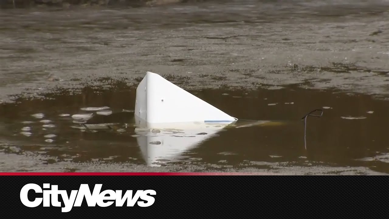 Parkside speed camera cut down for a third time - YouTube